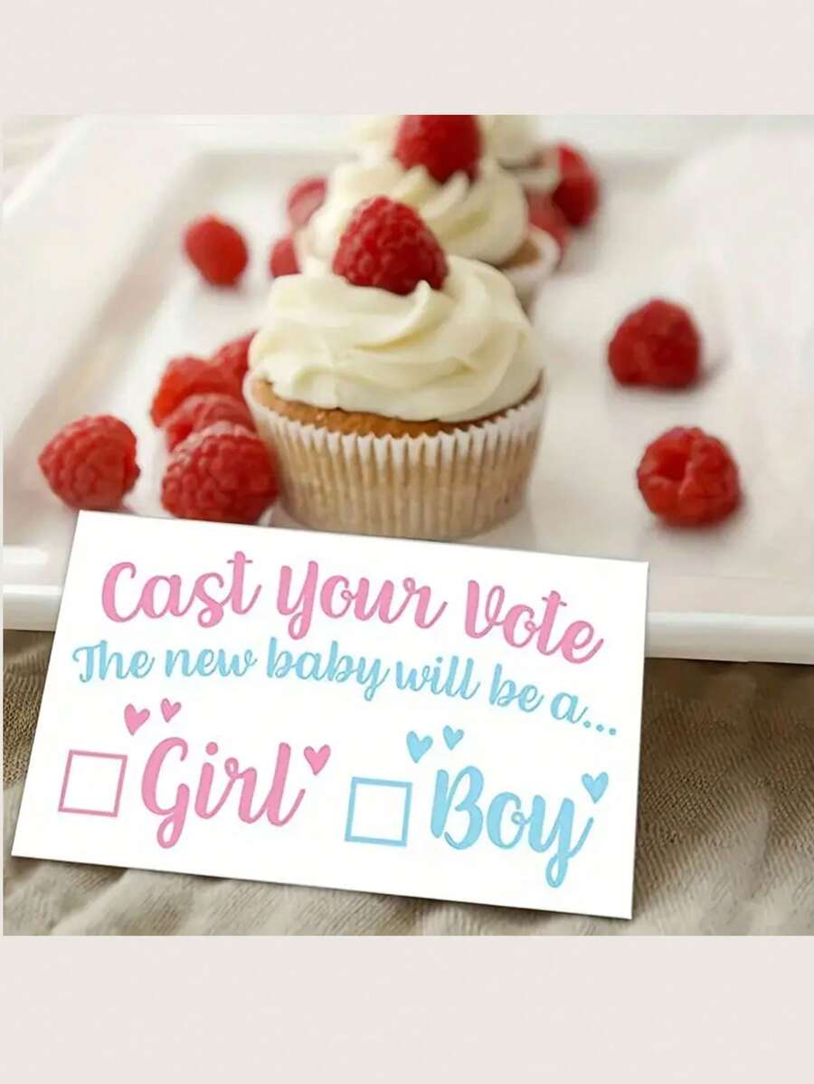 Baby Gender Reveal Cards, Gender Reveal Voting Cards, Infant Shower ... Baby Gender Reveal Cards, Gender Reveal Voting Cards, Infant Shower ...