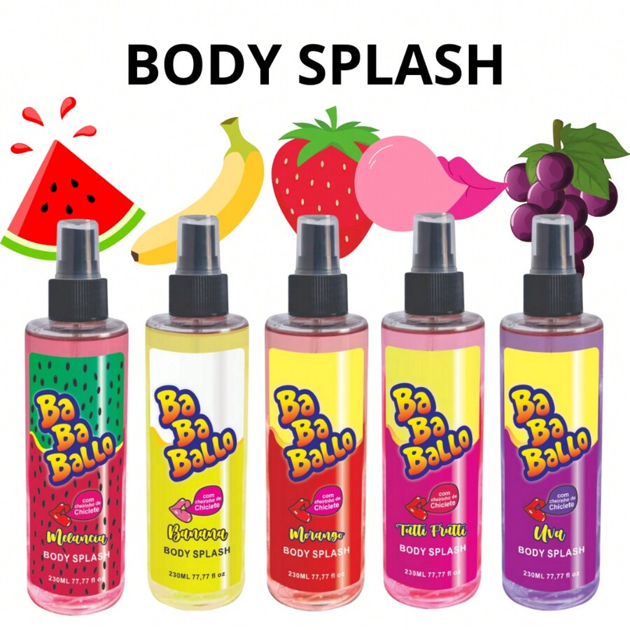 Body Splash Corporal com Cheirinho de Chiclete 230ml -Tutti Frutti | SHEIN Brasil