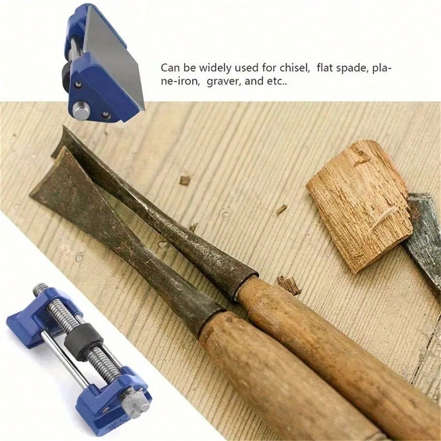 Adjustable Angle Chisel Sharpening Jig - Honing Guide For Chisels And ...