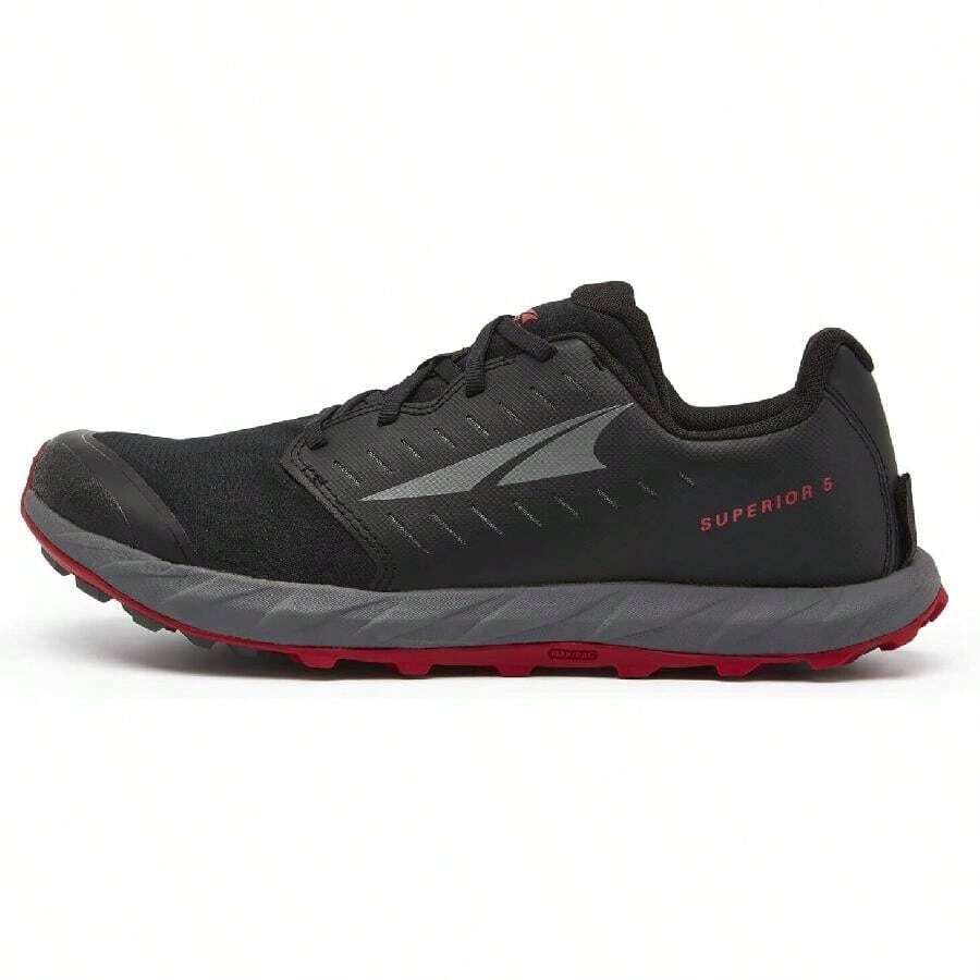 ALTRA Altra Superior 5 Sneakers Men's 15 Black Red Lace Up Trail ...