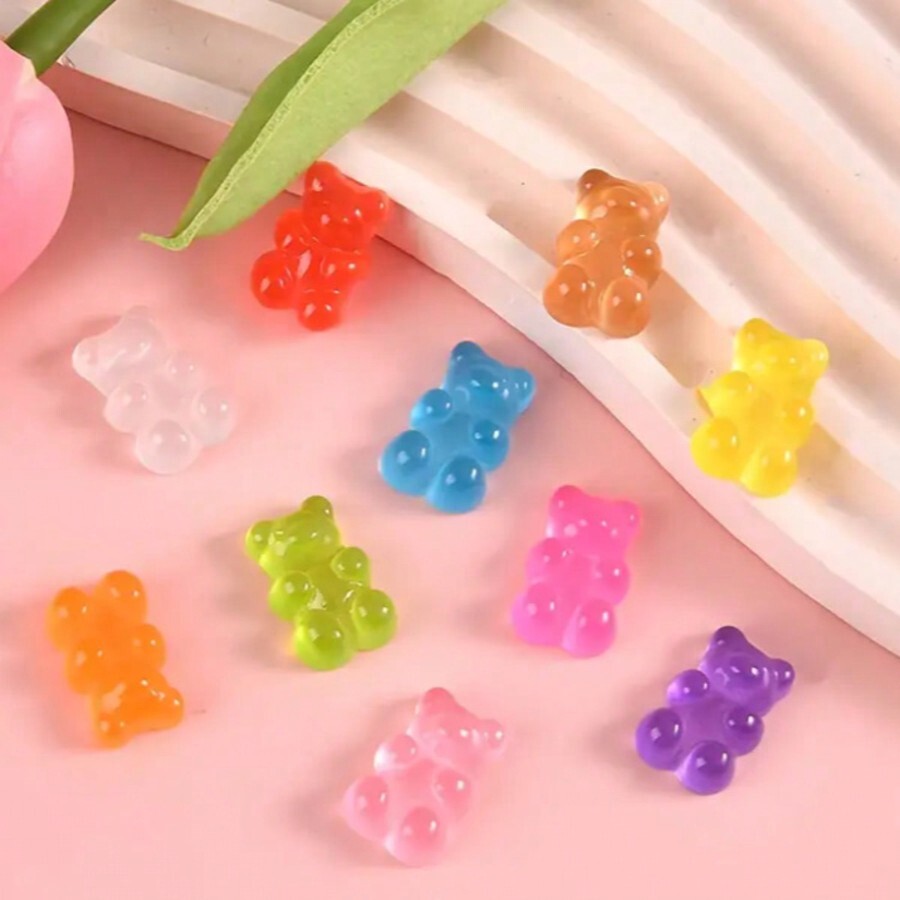 12 Pieces Metal Gummy Bear Refrigerator Sticker Set - , Highly ...