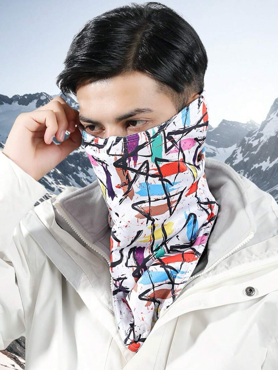 Ski Mask For Outdoor Sports - Fleece - Lined Cold - Resistant Bandana ...