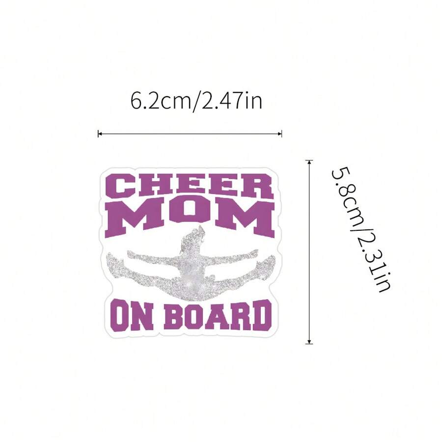 100PCS Dance Cheerleading Stickers Vinyl Aesthetics Stickers ...