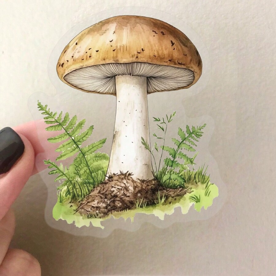 50PCS Mushroom Stickers Vinyl Aesthetics Stickers, Decals, Scrapbooking ...