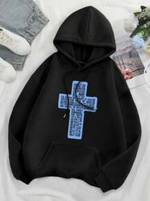 Women's Jesus Cross Big Size Women Hoodie Jacket Christian Gift Bible ...