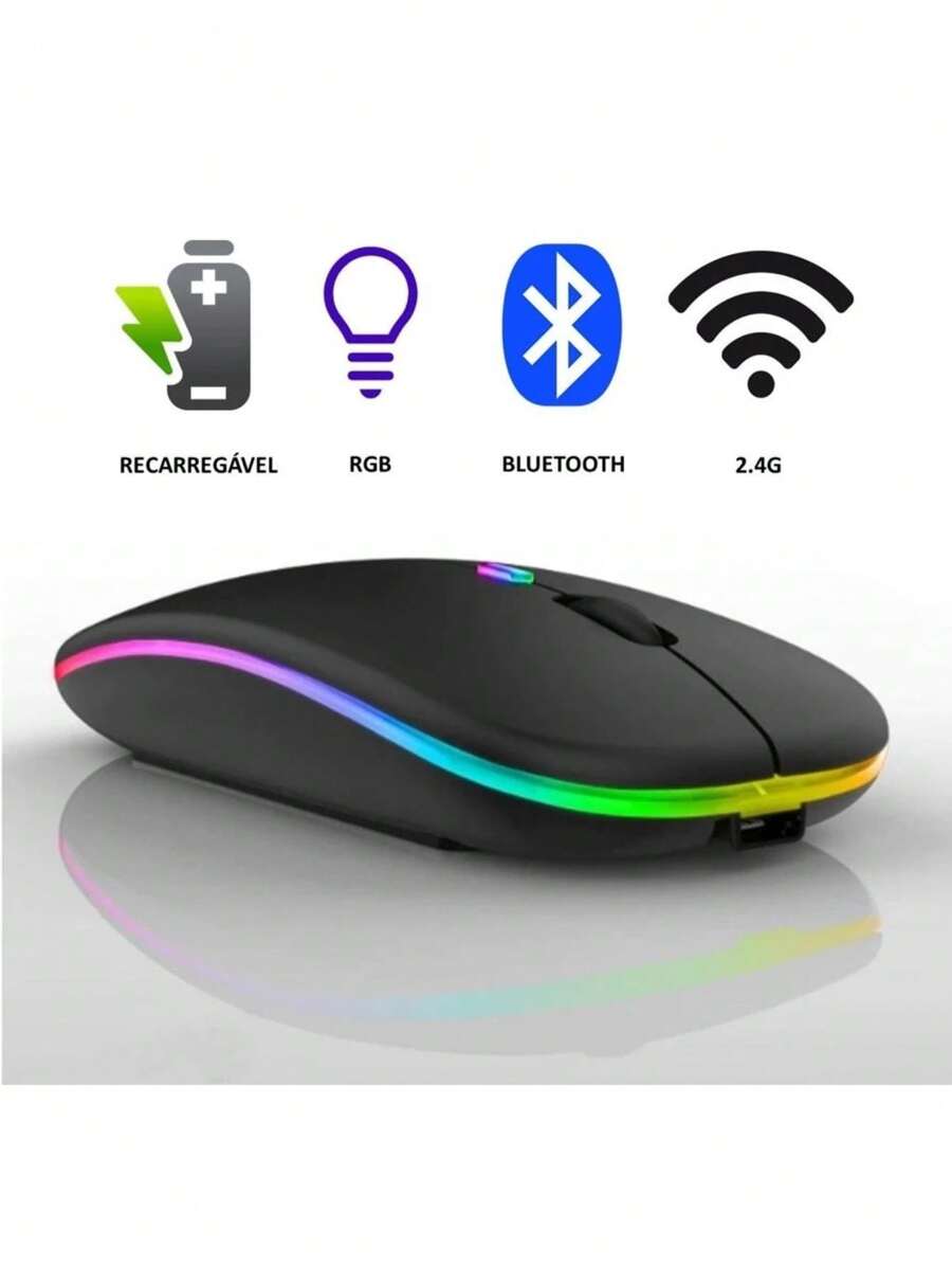 Wireless Mouse Optical Ultra-Thin Slim USB For PC Computer Notebook 2 ...