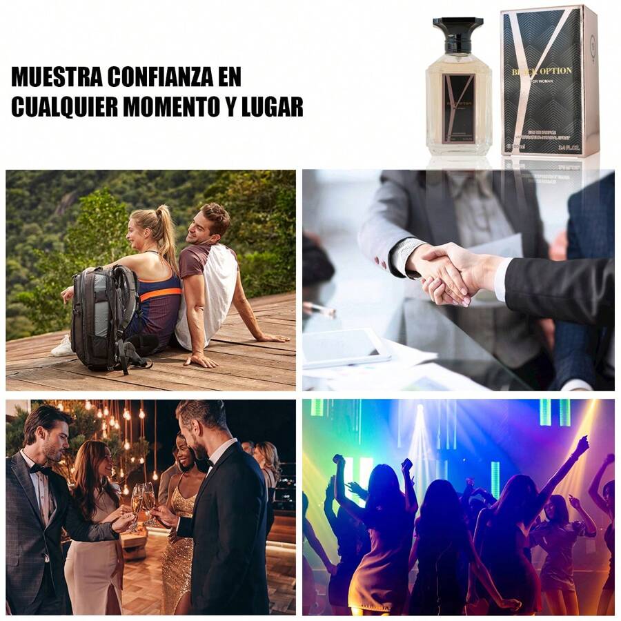 Black Option Perfume For Women 100 Ml, With A Sweet And Deep Fragrance ...