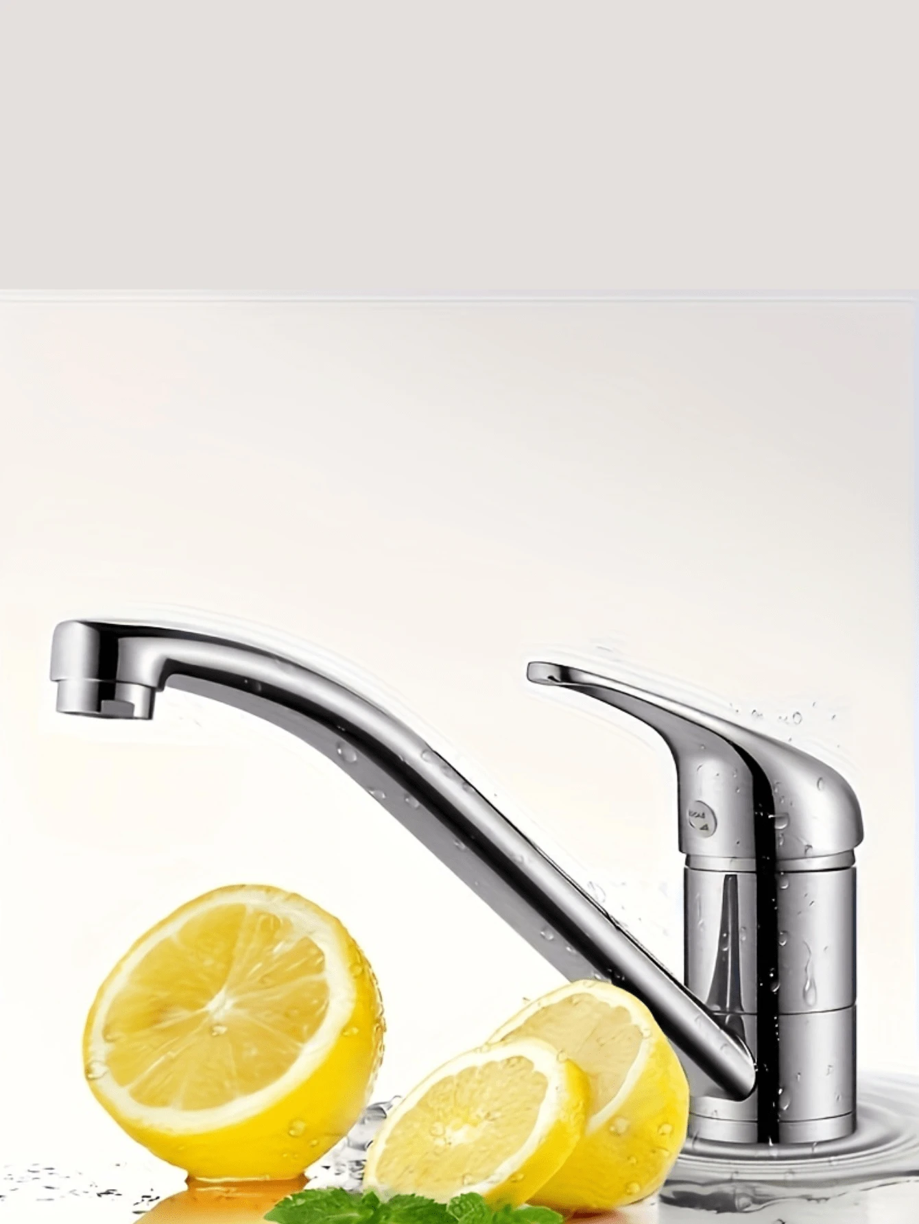 1PC Modern Kitchen Sink Tap With 360 Rotation & Hot/Cold Controller ...