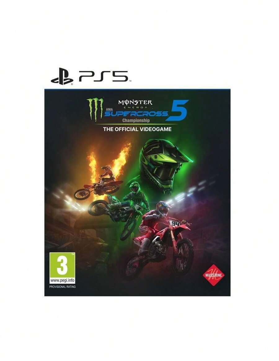 Sony Monster Energy Supercross - Il videogioco ufficiale 5 Gioco per ...