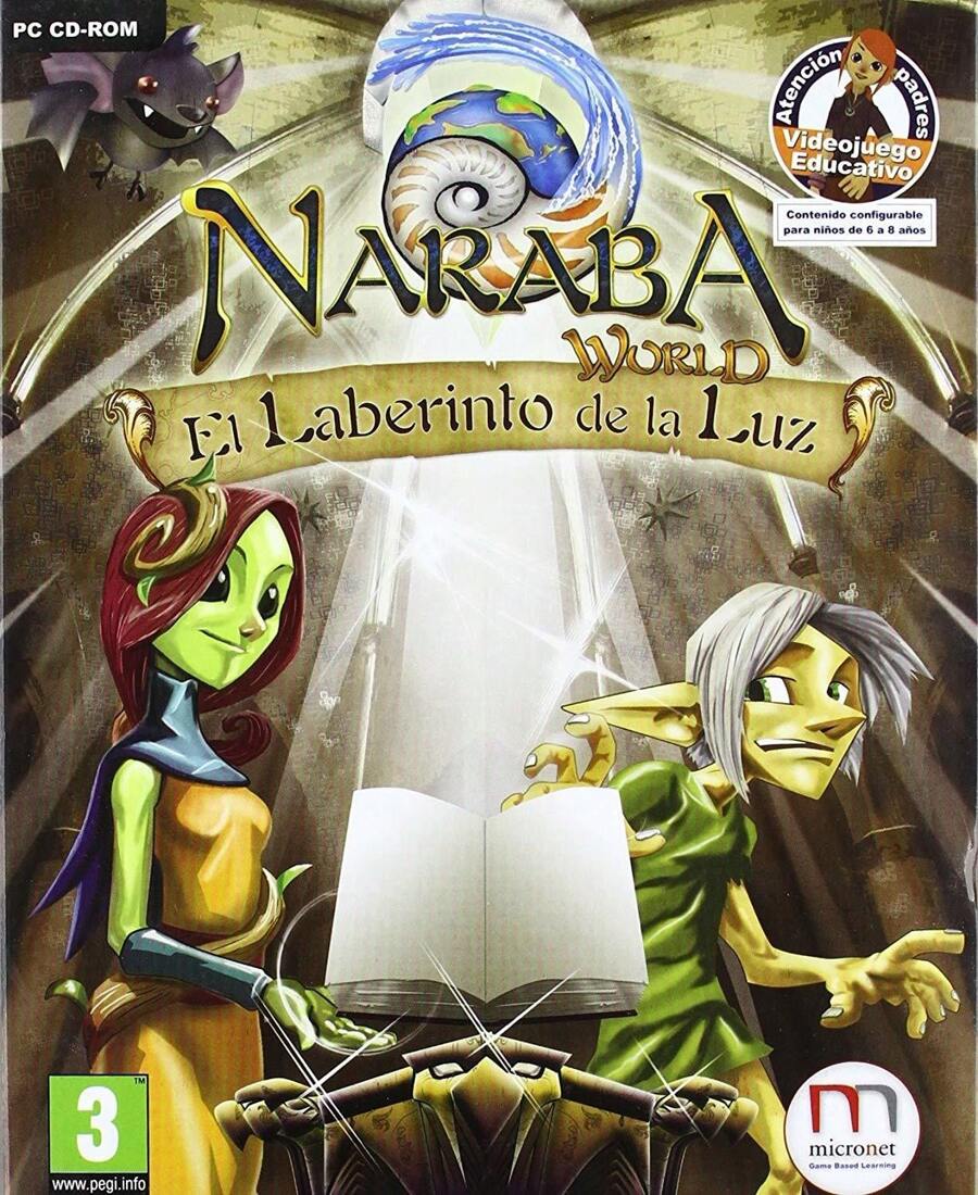 Activision Naraba World The Labyrinth Of Light PC Game [PAL SPAIN ...