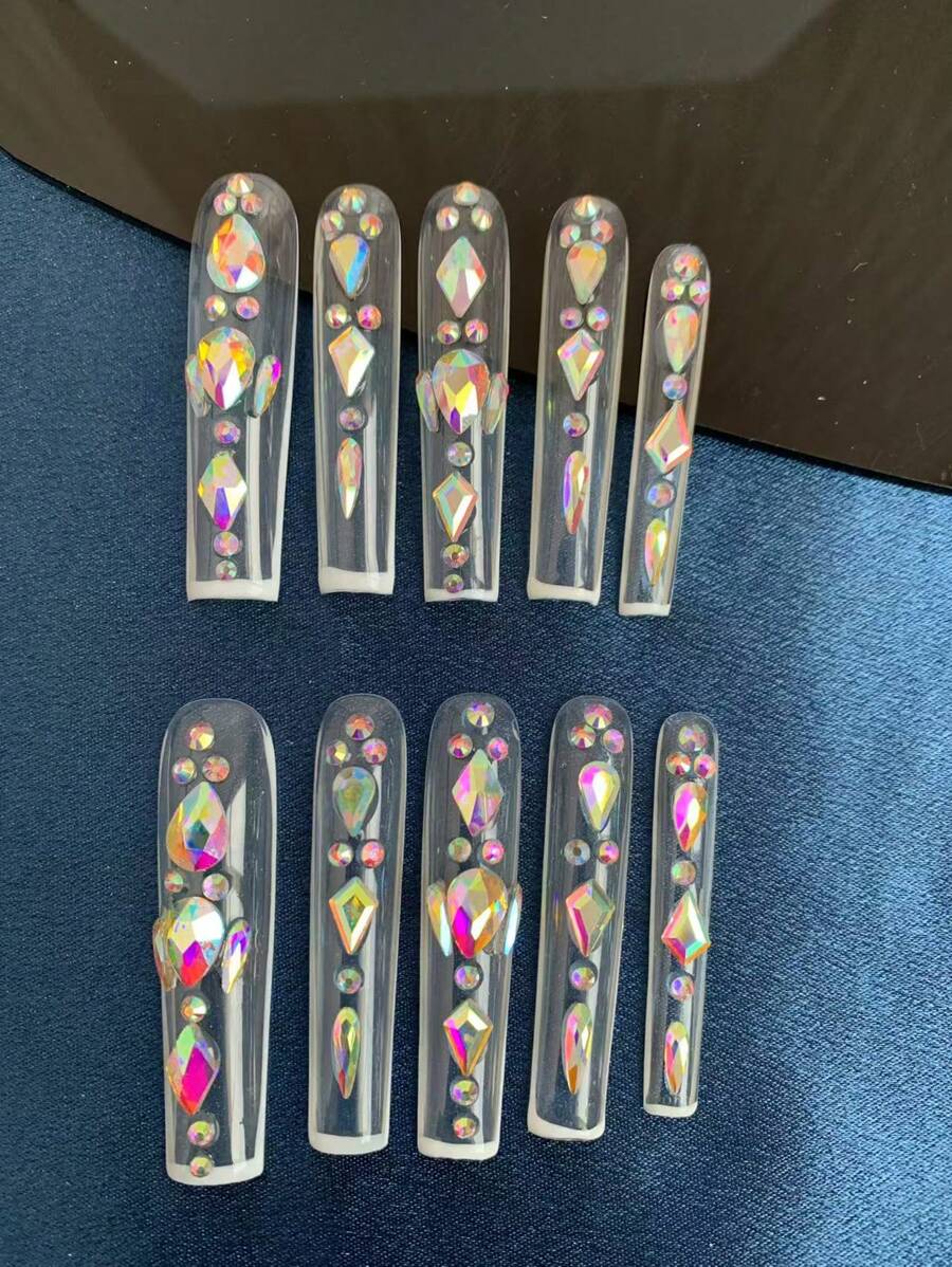 10 Pieces Of Pure Handmade Armour, Simple White French Edge, Suitable ...