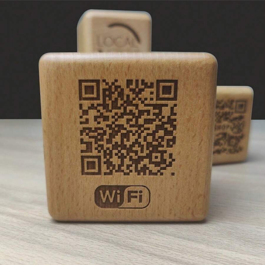 Wooden Cube Stands Custom Made For Office, Doctors, Dentists | Salon ...