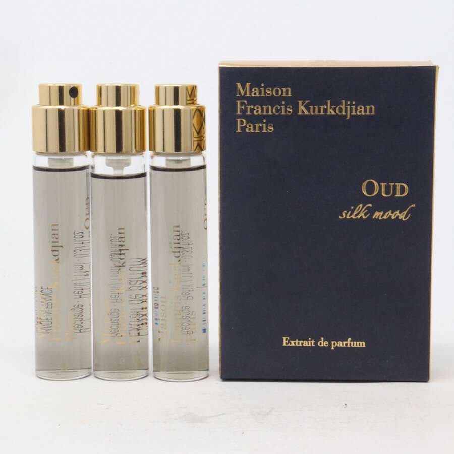 Maison Francis Kurkdjian Maison Francis Kurkdjian Oud Silk Mood Extrait De Parfum Refill Trio ...