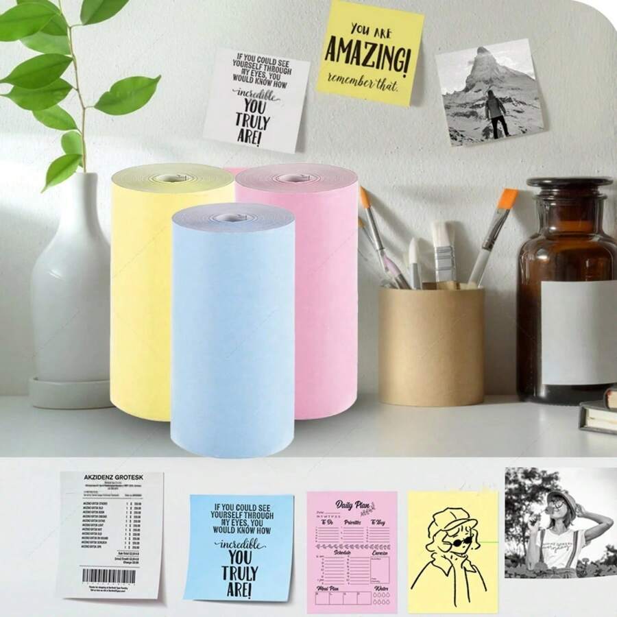 Mini Instant Print Camera Paper 57mm,Printer Paper,HD Printing Thermal ...