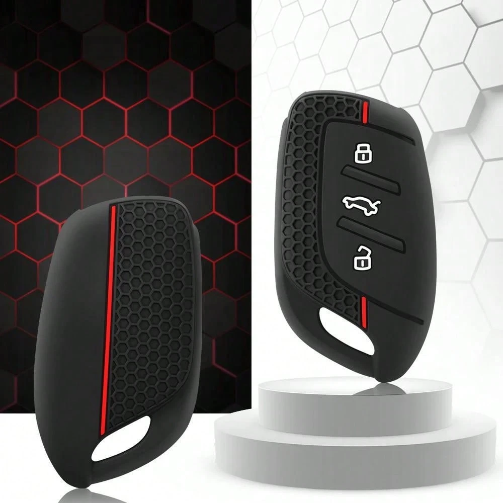 For MG 4 2023 Mg4 Ev MG HS GT ZS EV ZX MG5 MG6 3 Buttons Silicone Fob ...