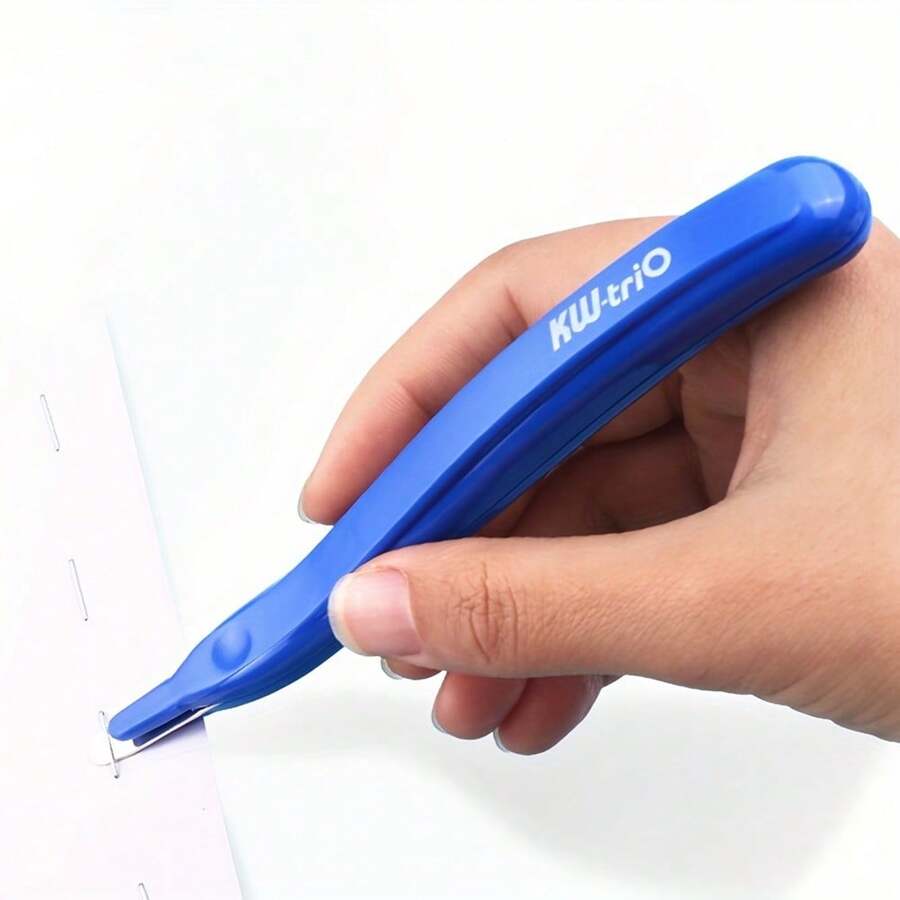 1pc Random Color Pen Shaped Stapler, Used For Office Supplies For ...