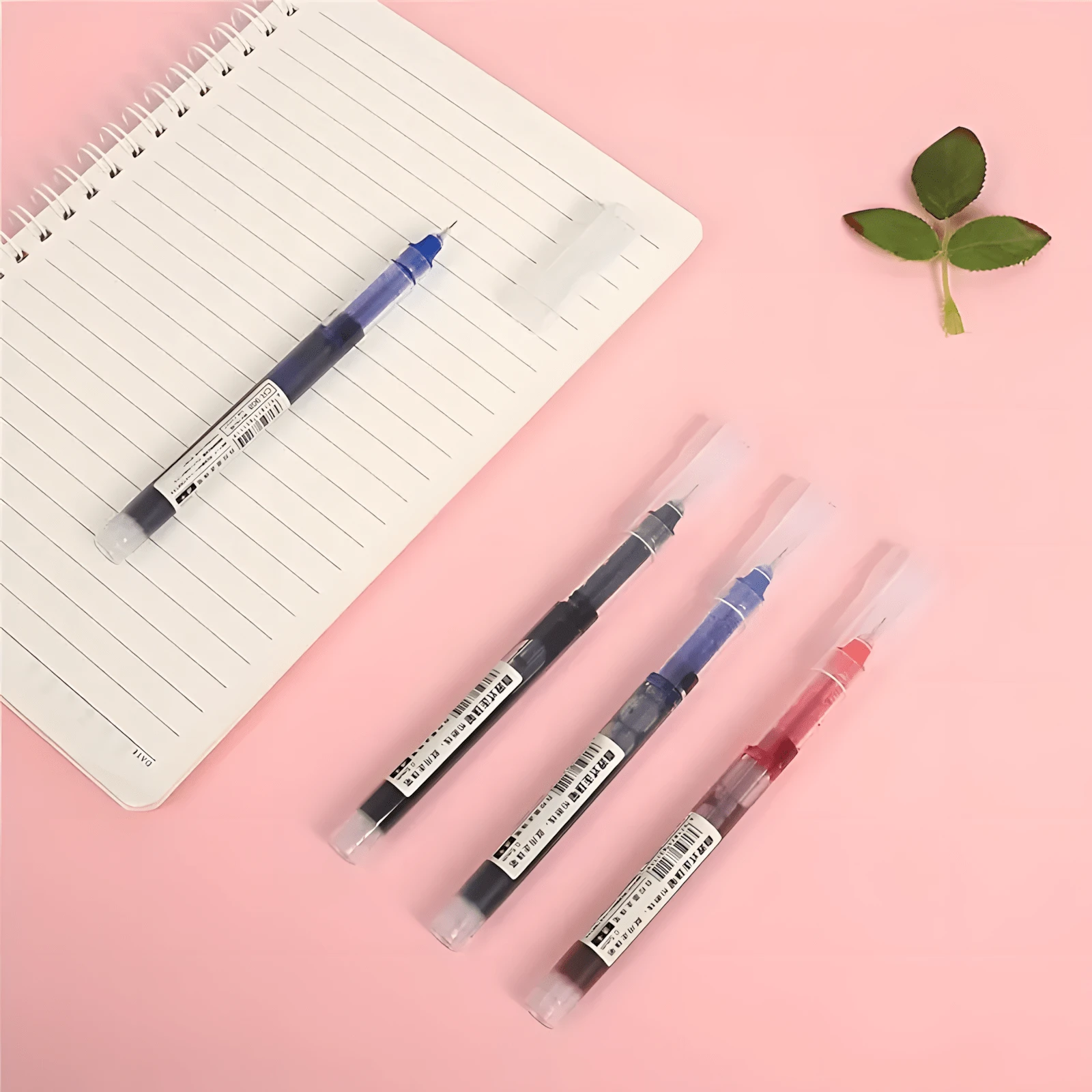 10pcs/15pcs Quick-Drying Gel Ink Rollerball Pens,0.5mm, Black/Blue/Red ...