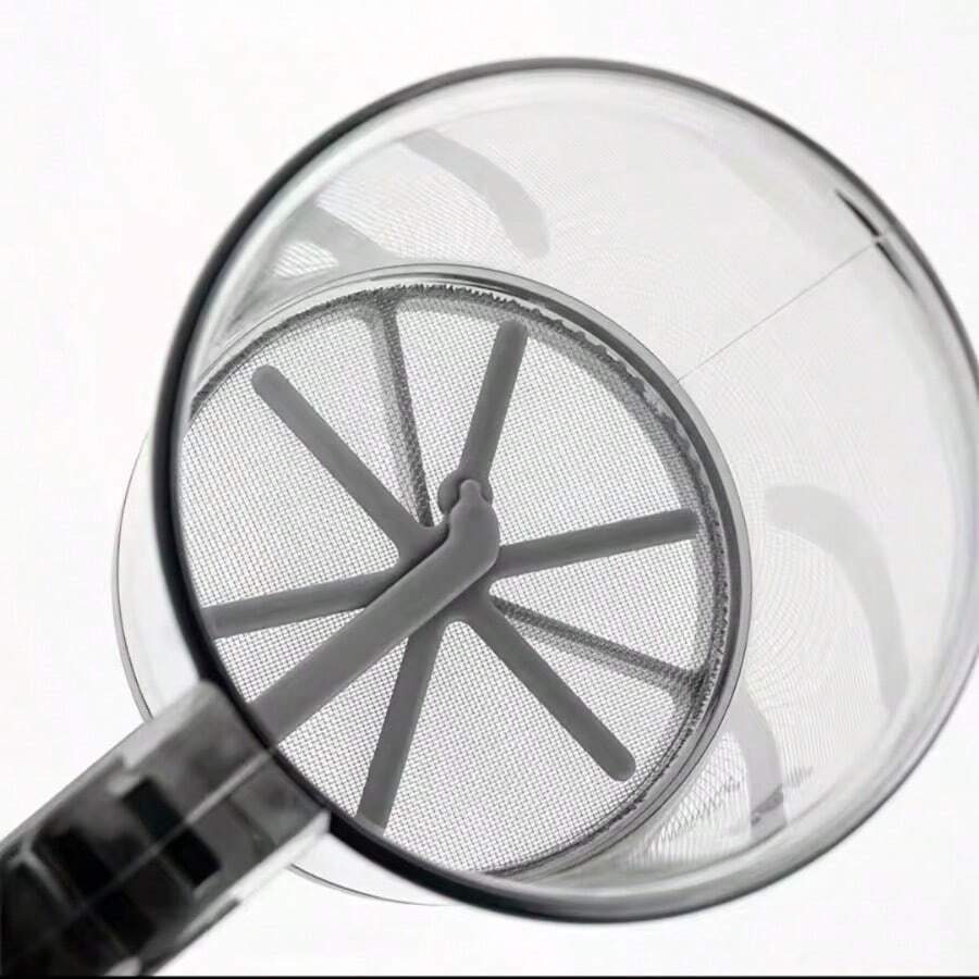Semi - Automatic Flour Sifter With Hand Press Design Transparent Flour ...