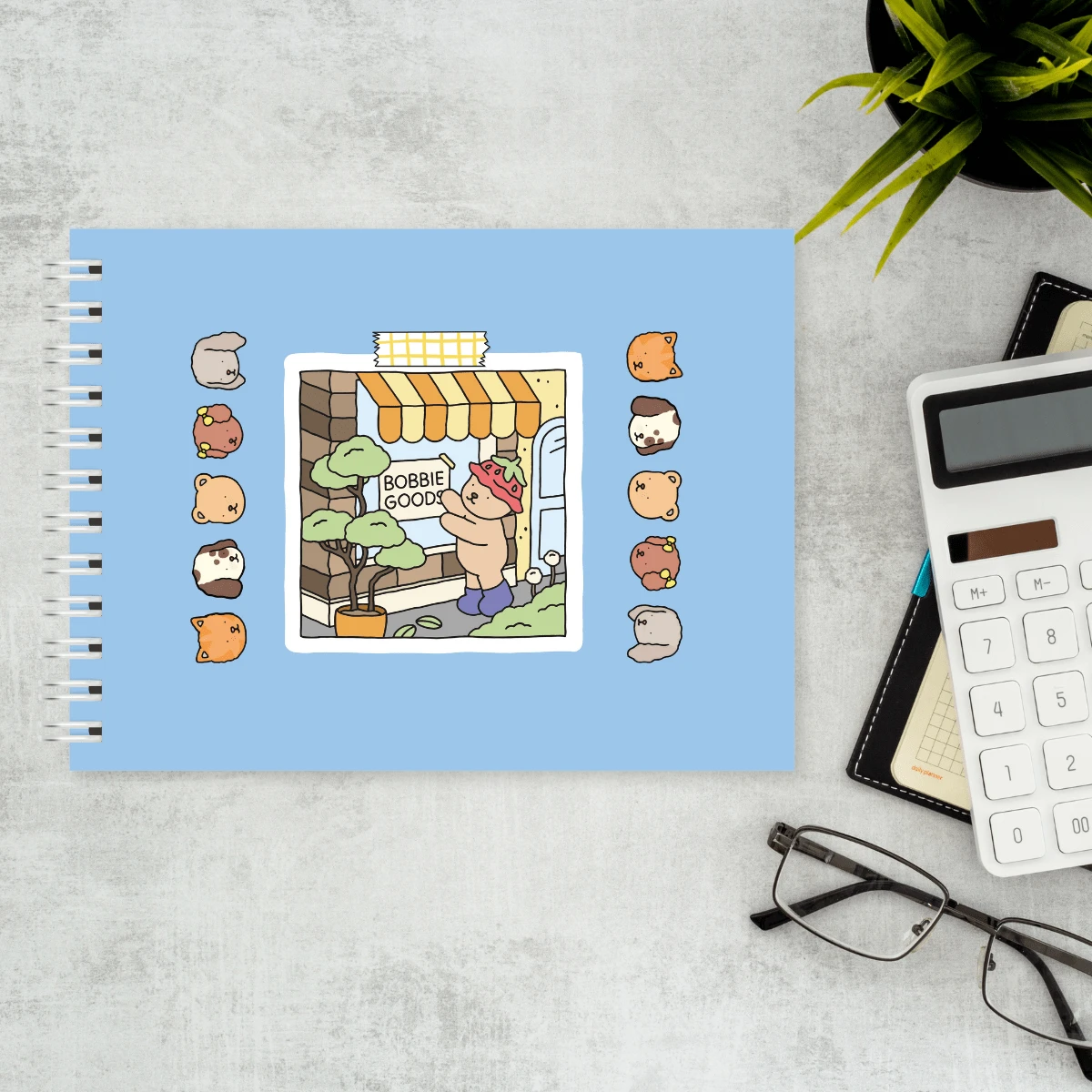 Bobbie Goods Coloring Book 100 Sheets Or 50 Sheets 180gsm Drawing ...