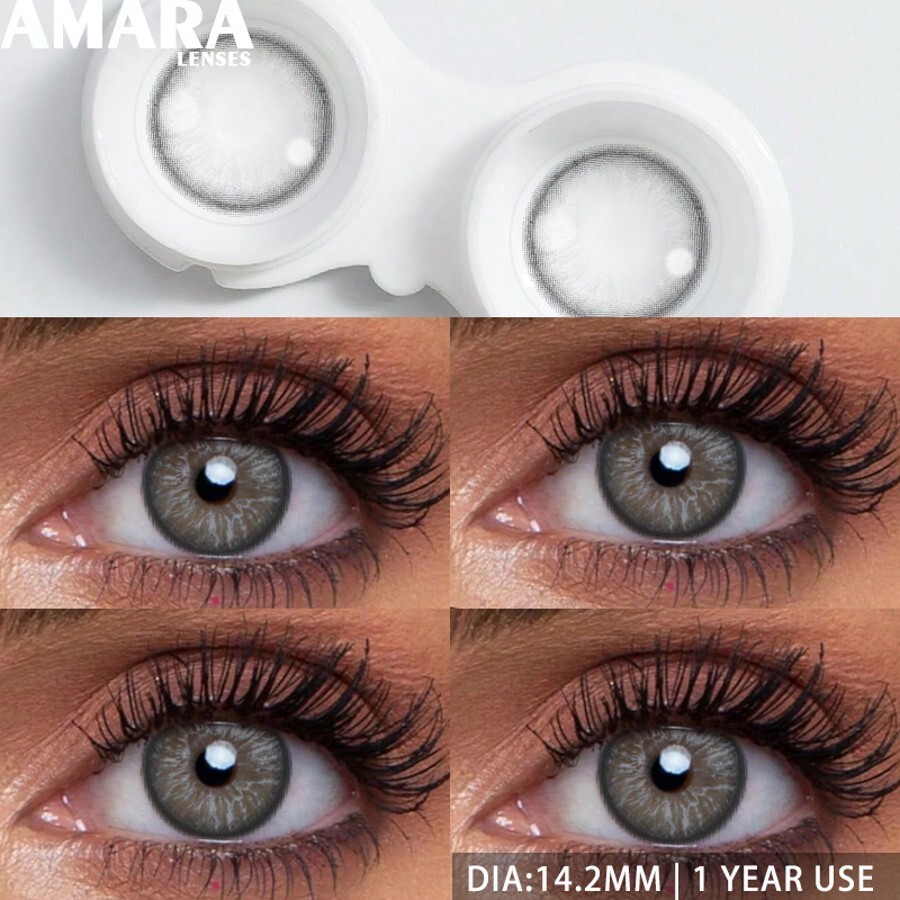 AMARA 1 Pair Colored Contact Lenses For Eyes Beautiful Pupils Yearly ...