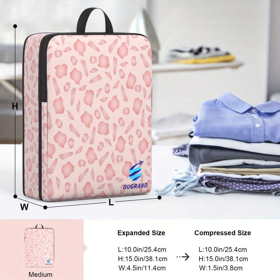 Travel Compression Packing Cubes - Expandable Luggage Packing Organizer ...