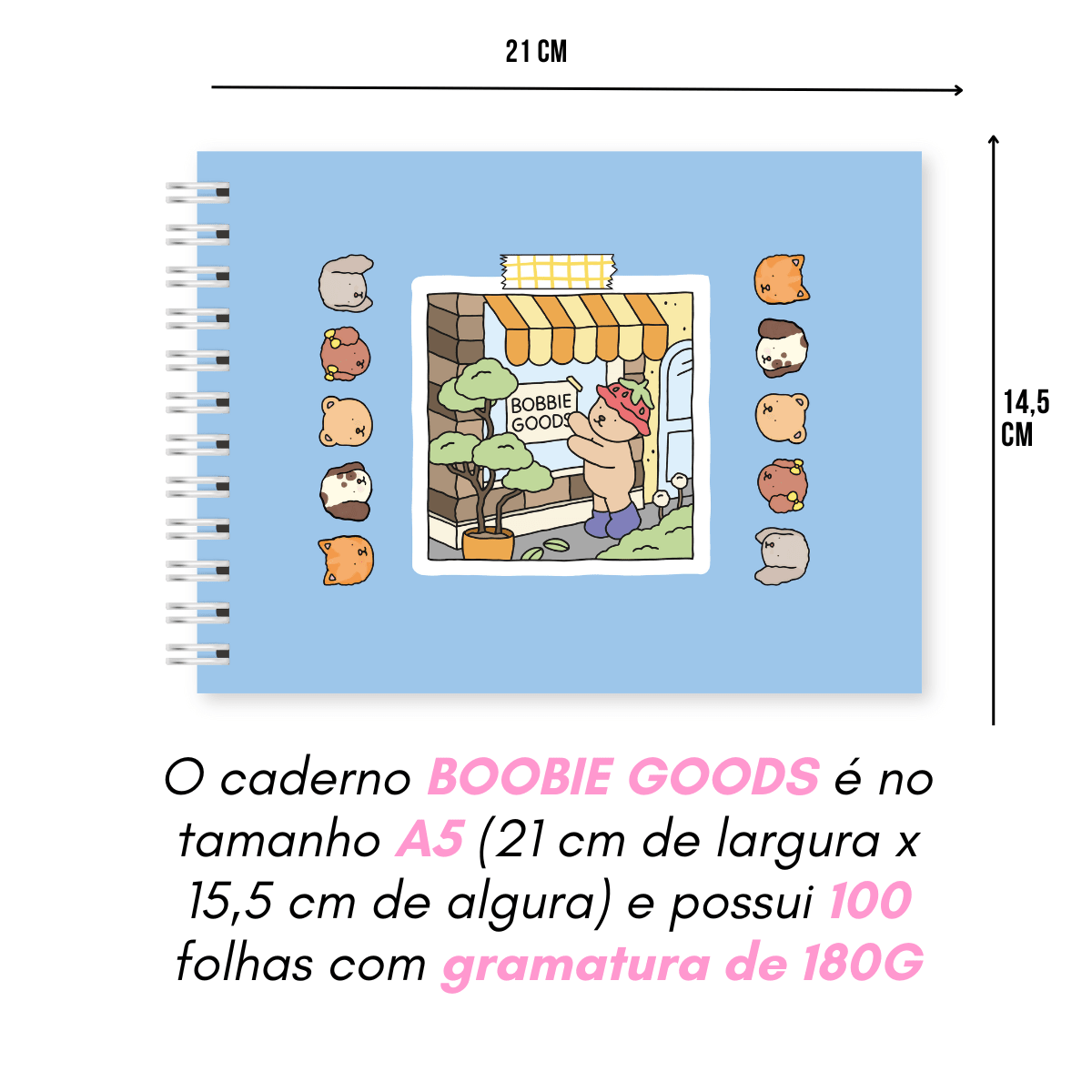 Bobbie Goods Coloring Book 100 Sheets Or 50 Sheets 180gsm Drawing ...