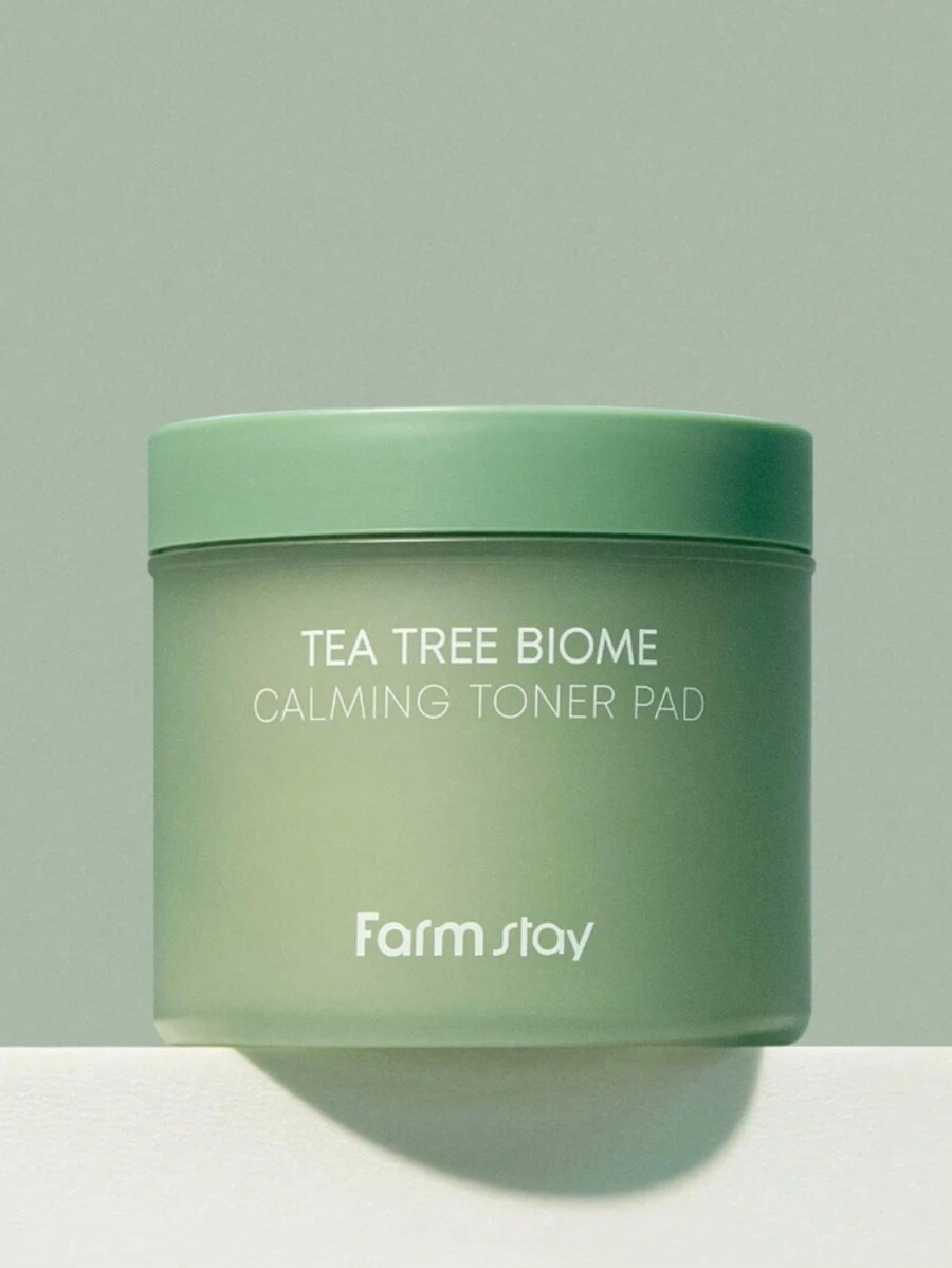 Farmstay Tea Tree Biome Calming Toner Pad - Gentle Exfoliating Daily ...