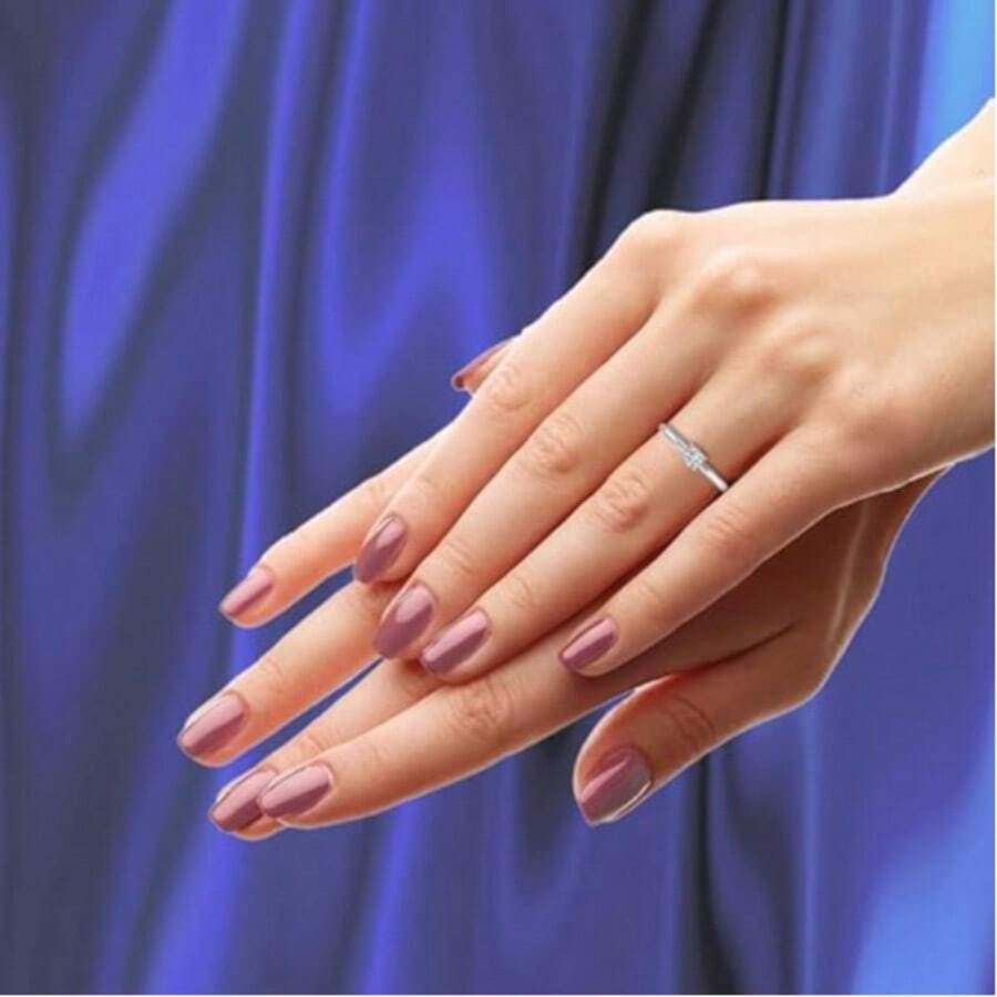 Emma Jewelry Solitaire Natural Diamond 0.33 Ct. 14K Gold Ring Color J-K ...