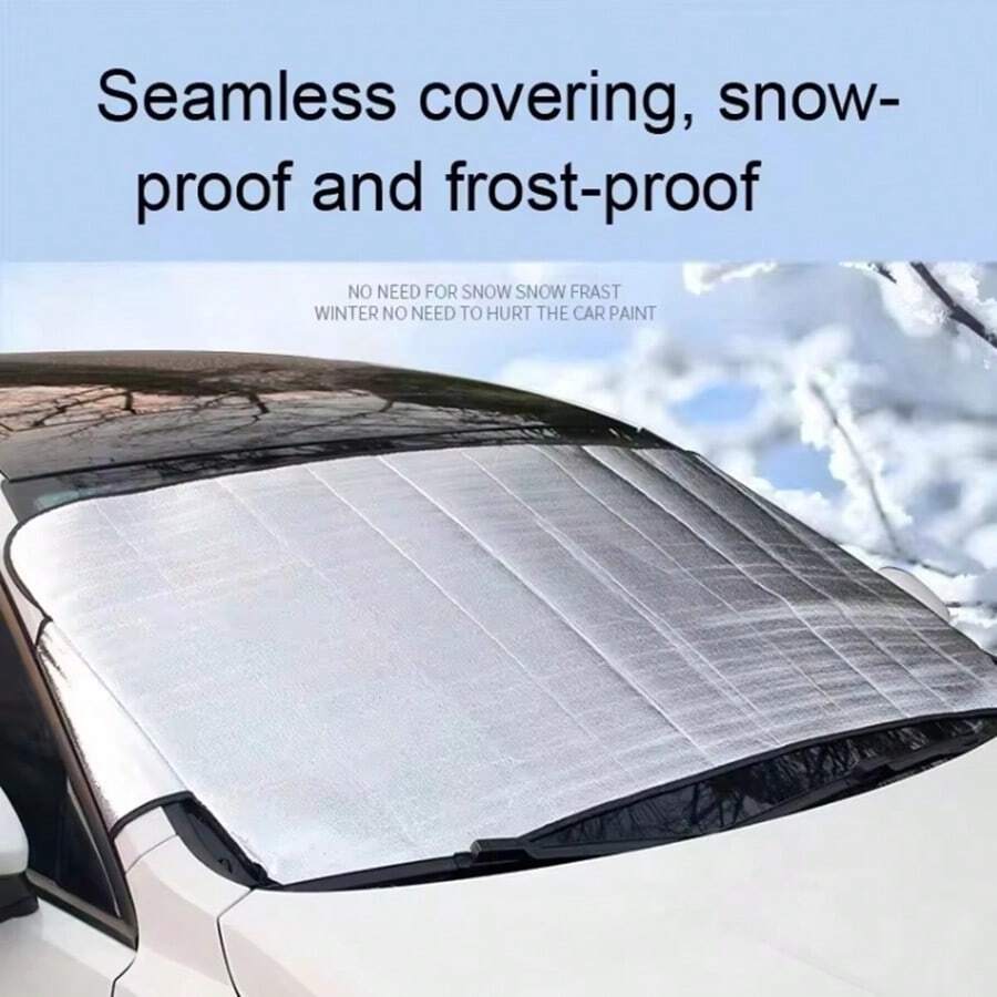 Aluminum Laminated EPE Foam Anti-Snow Sun Shade, Sun Visor Suitable For ...
