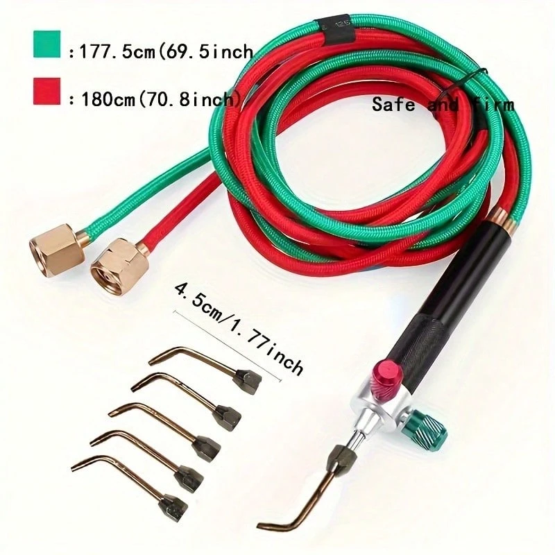 Welding Torch Kit - Multifunctional Mini Oxygen Welding Gun With 5 ...