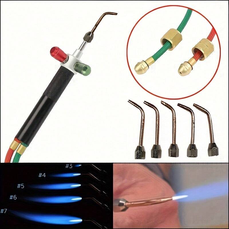 1pc Professional Mini Oxy-Acetylene Welding Torch - Welding Tool - For ...