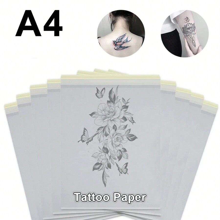 Spirit Tattoo Transfer Paper A4 Size Free Hand Thermal Copier Stencil ...