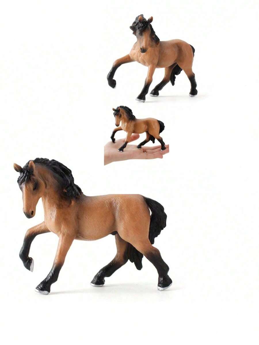 Realistic Wild Animal Model - Friesian Mare, Clydesdale Horse, Lusitano ...