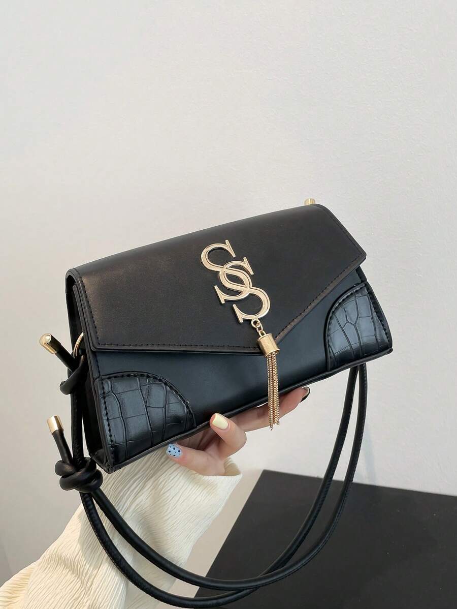 2025 Summer New Alligator Embossed Square Handbag For Women, Fashion ...