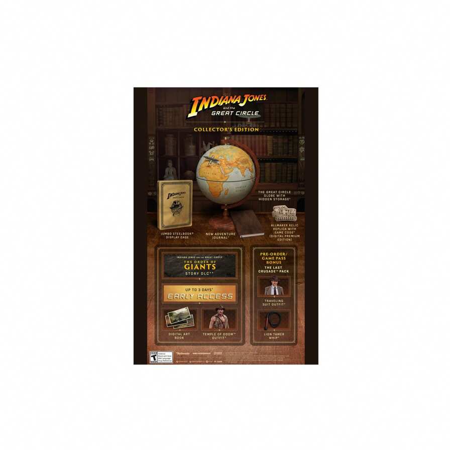 Nintendo Indiana Jones And The Great Circle (Collector Edition) Game ...