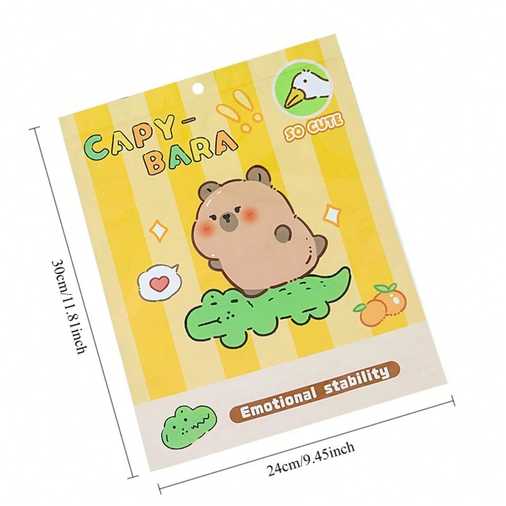 4pcs Capybara Blind Bag Empty Gift Bag, Cute Water Hamster Wrapping Bag ...