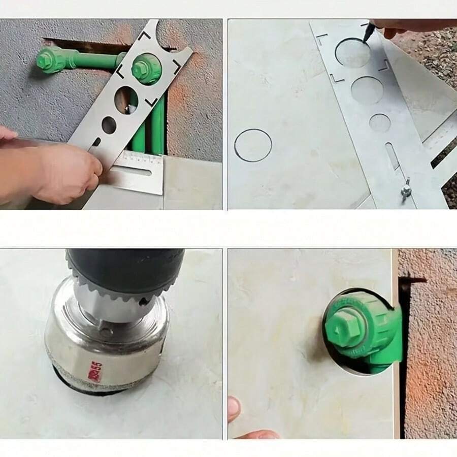 Universal Tile Opening Tool, Multi-Function Tile Grout Saw, Metal And ...