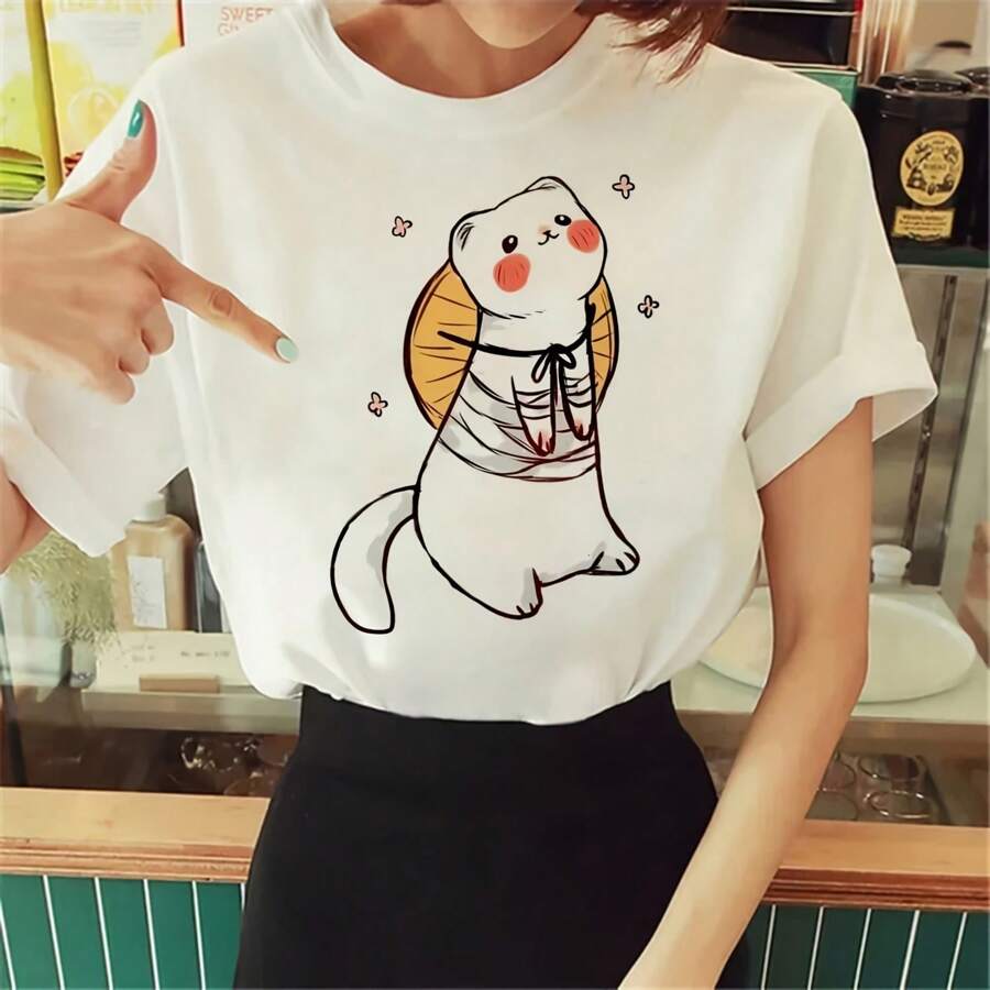Tian Guan Ci Fu TGCF T Shirt Wo Anime Top Female 2000s Manga Japanese ...