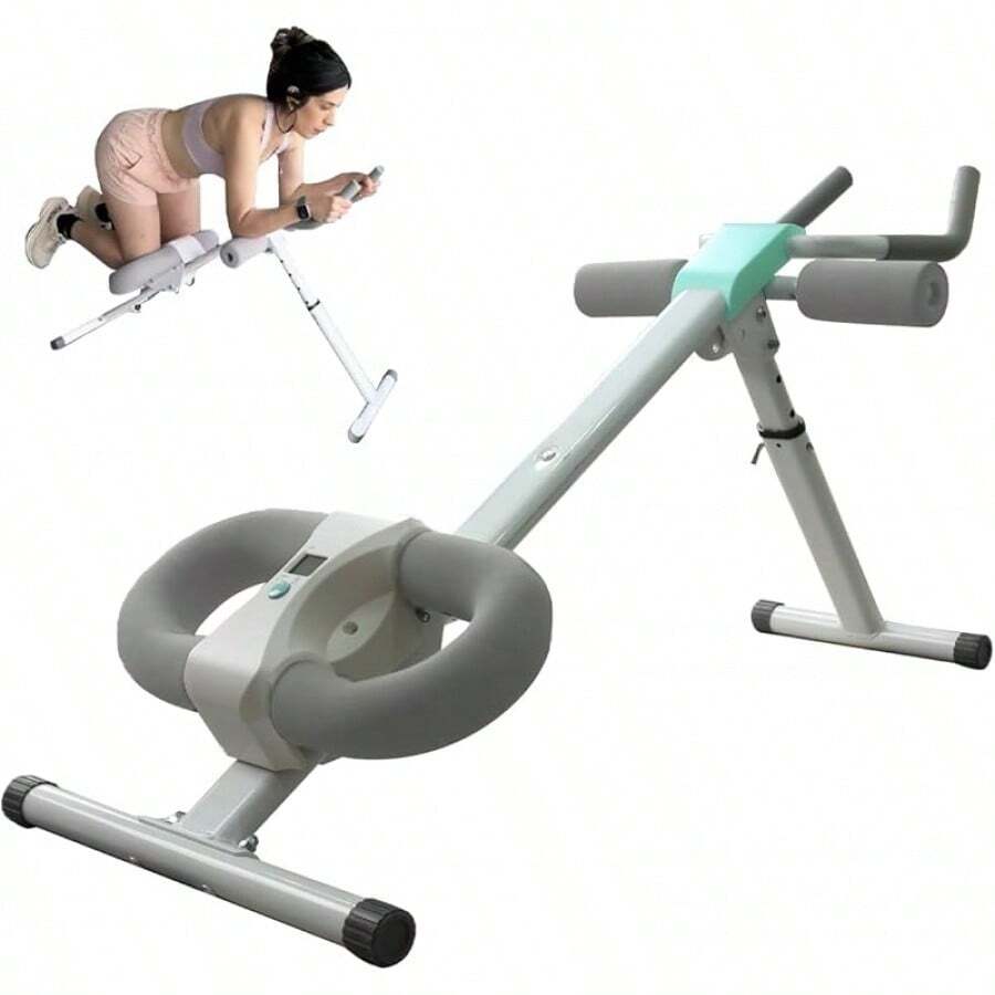 Ab Workout Equipment Abdominal Trainer, Adjustable Ab Machine At Home ...