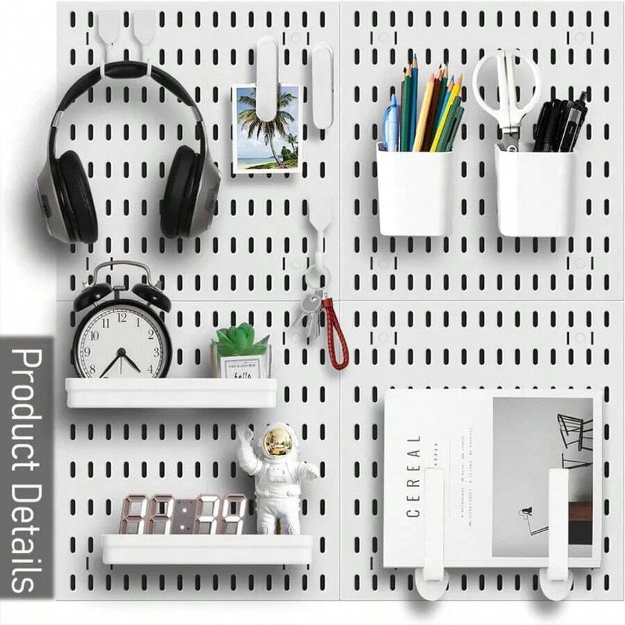 Pegboard Combination Wall Organizer Kit And Accessories,Wall Mount ...
