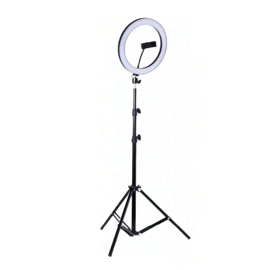 Professional 8 Inch Ring Light Tripod With Cell Phone Holder For Makeup ...