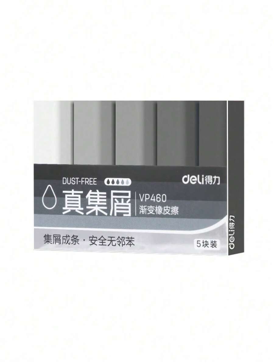 5pcs Water Drop Shape Erasers, Clean Erasers For 2B Drawing & Sketch ...