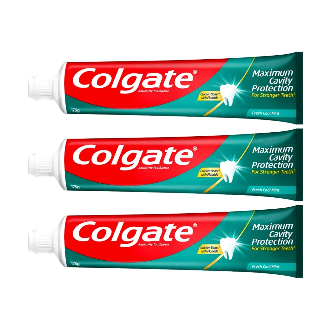 colgate Maximum Cavity Protection Fresh Cool Mint Toothpaste 180g ...