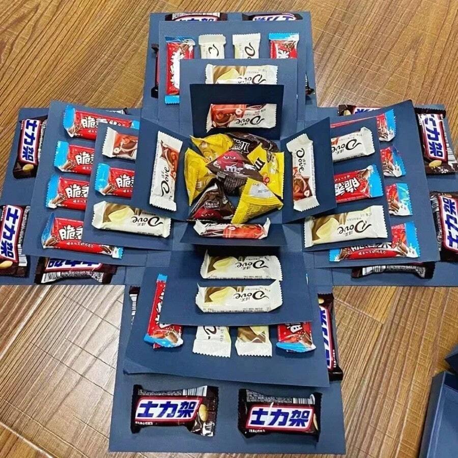 Create A Unique Surprise Explosion Box For Valentine's Day DIY Gifts ...