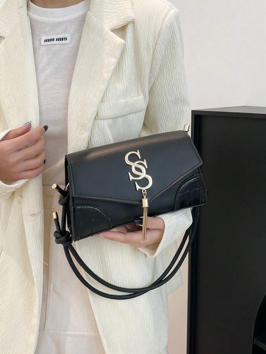 2025 Summer New Alligator Embossed Square Handbag For Women, Fashion ...