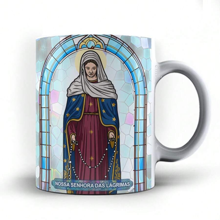 Our Lady Of Tears Porcelain Mug Cup 25 | SHEIN USA
