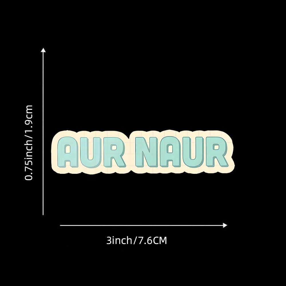 1 pièce Autocollant de mème de l'argot australien "Aur Naur" - Humour ...