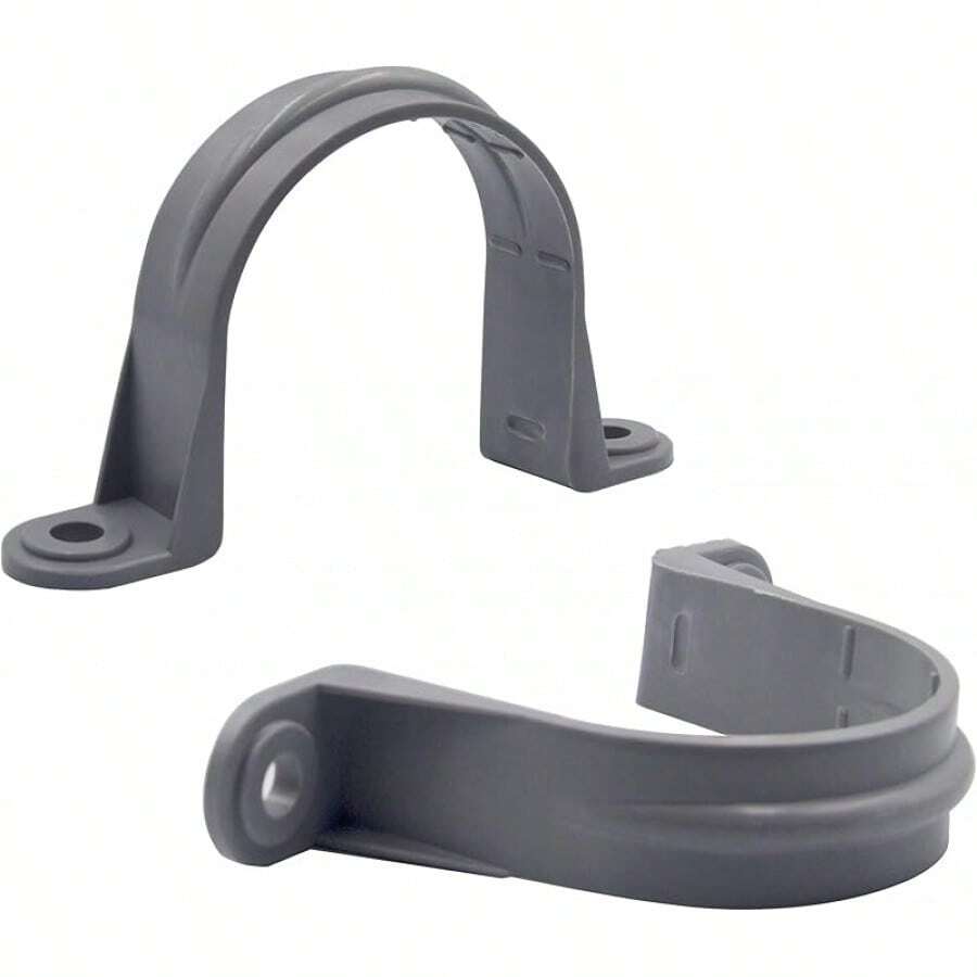 6pcs 3 Inch PVC Pipe Straps, 2 Holes Plastic Conduit Strap For PVC ...