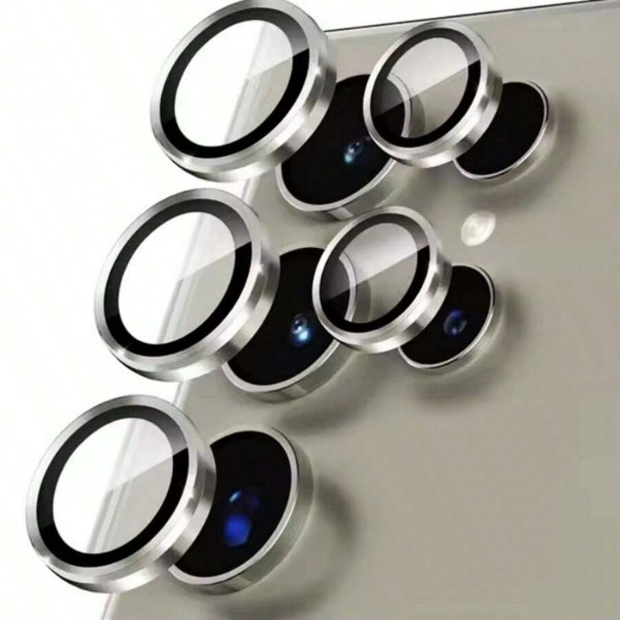 Titanium Grey Camera Lens Protector Ring Compatible With Samsung Galaxy ...
