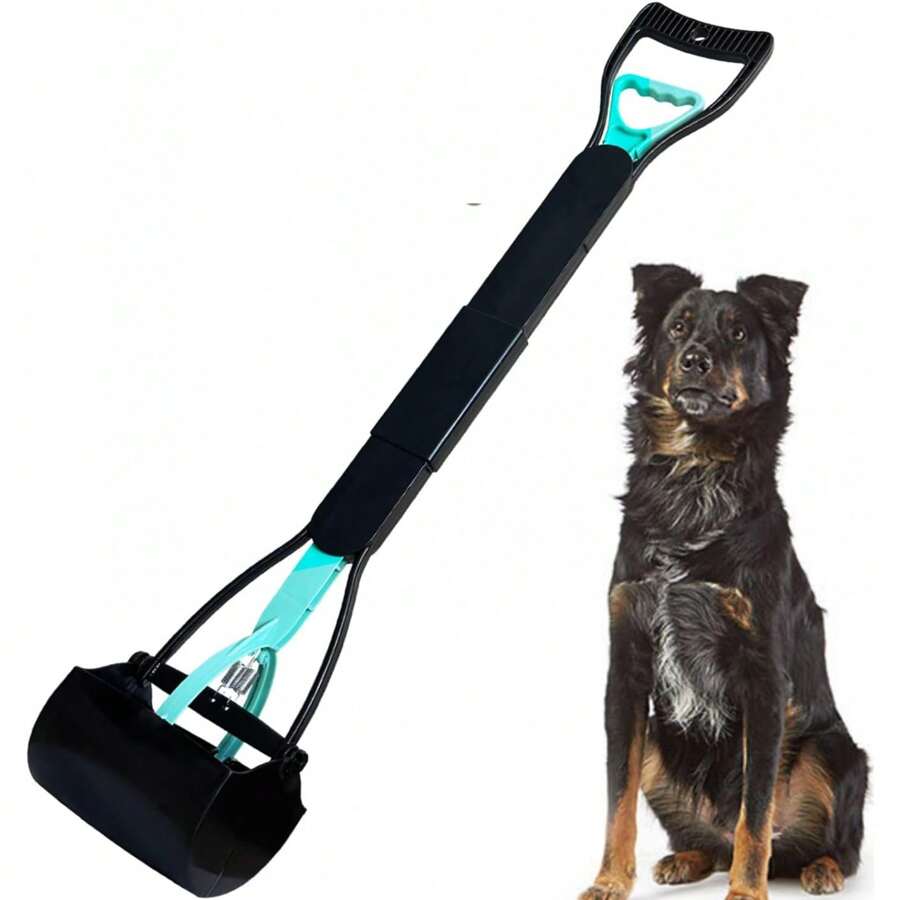 32" Tall Pooper Scooper, Large Pooper Scooper For Dogs Heavy Duty, Dog ...